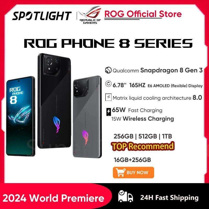 2024 World Premiere ASUS ROG Phone 8 Snapdragon 8 Gen 3 5G Smartphone 6 ...